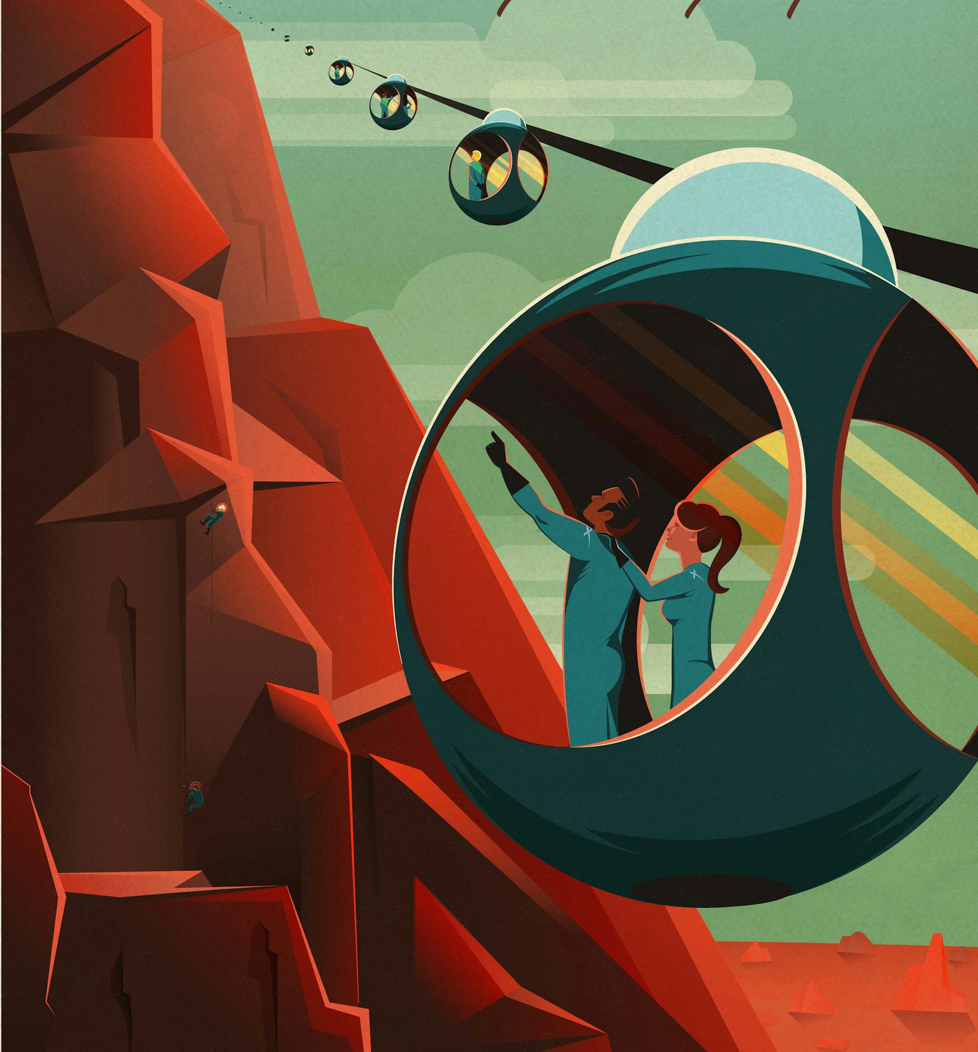 Monster volcanoes on Mars: how space rocks are helping us solve their ...